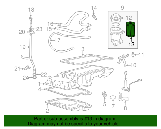 11427510717 - 1990-2003 BMW Oil Filter (11-42-7-510-717) | BMW of South ...