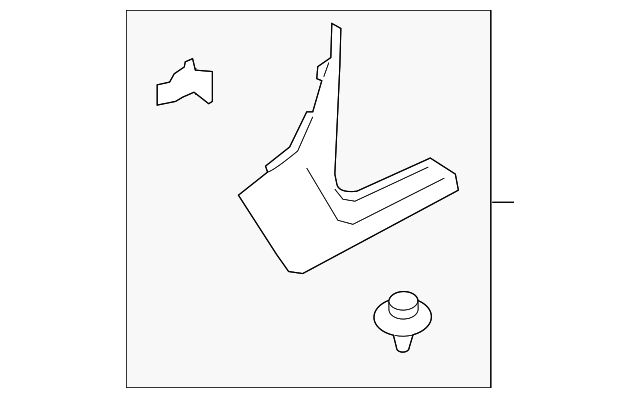 2019-2023 Ford Ranger Cowl Kick Panel KB3Z-2102345-AA | Ford OEM Parts ...