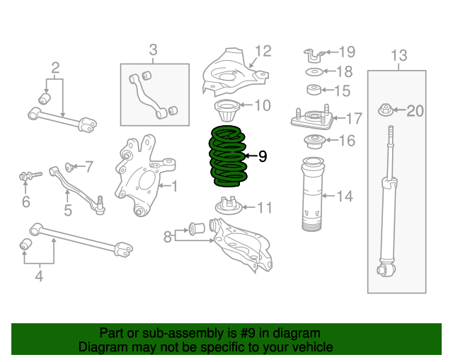 2014-2021 Lexus Coil Spring 48231-53301 | Longo Lexus