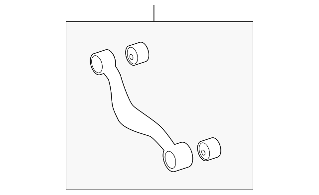 48790-53050 - Rear Upper Control Arm For 2021-2024 Lexus | Lexus OE Parts