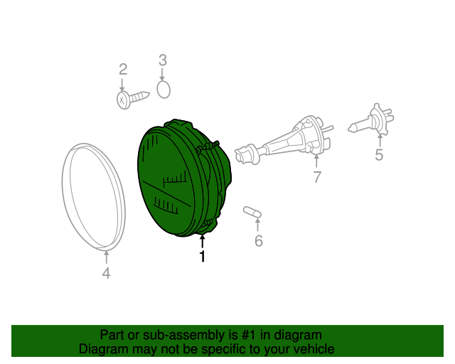 463-820-00-59 - Composite Assembly - Left, Right 2002-2006 Mercedes ...