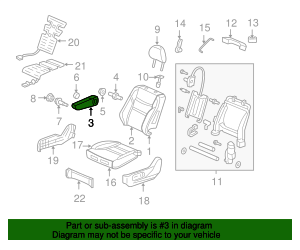 81180-SHJ-A21ZC - Armrest Assembly, R Front Seat *YR239L* (Ivory ...