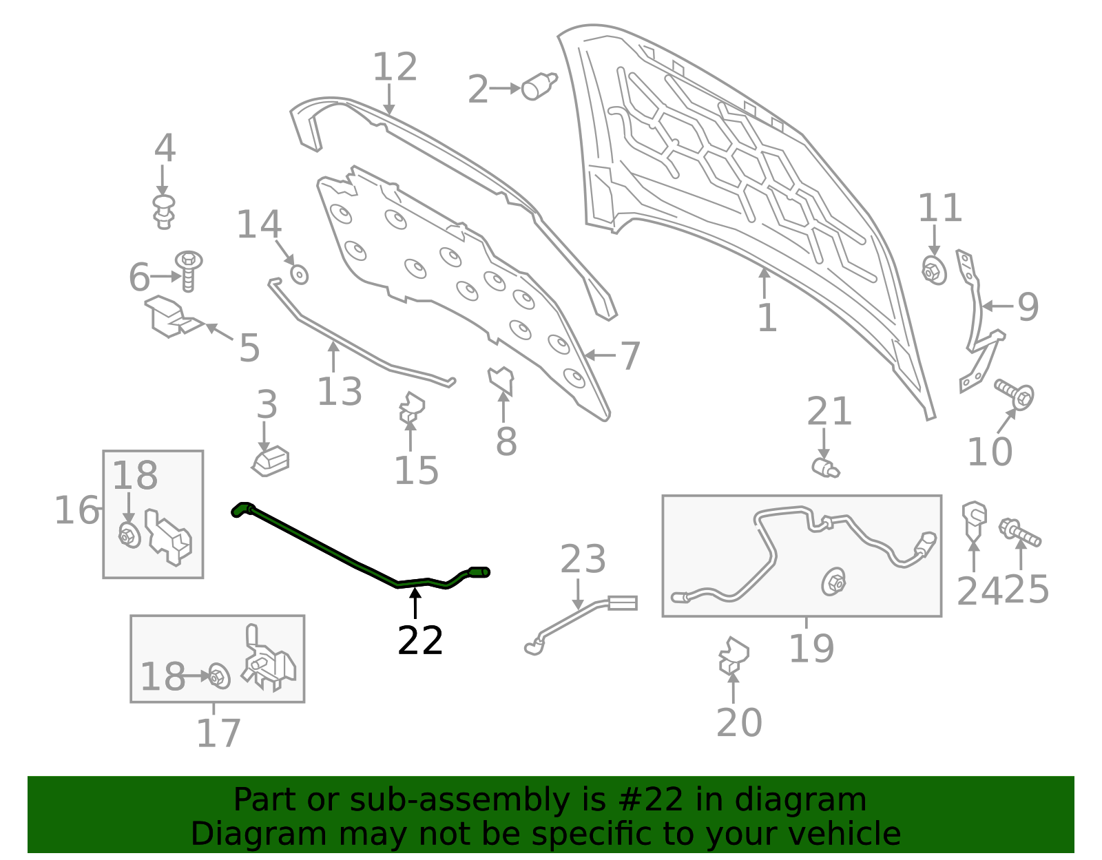 2013-2020 Ford Release Cable Extension DS7Z-16916-H | OEM Parts Online
