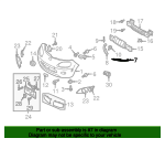 Mazda OEM Center Plate Part# NE51-50-1C0B | OEM Vehicle Parts