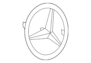 6-6-47-0206 - Hub Cap / Wheel Hub, Chrome Raised Star 2001-2023 ...