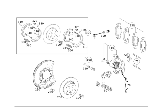 Ts Disk Brake Pad 007-420-67-20-95 | Mercedes-Benz Parts