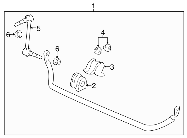 92253276 - OEM GM Stabilizer Link | GMPartsCenter.net | GM Parts Center