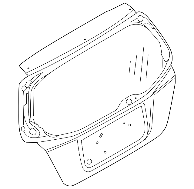 96541113 - Back Glass 2004-2011 GM | Chevrolet Parts Direct