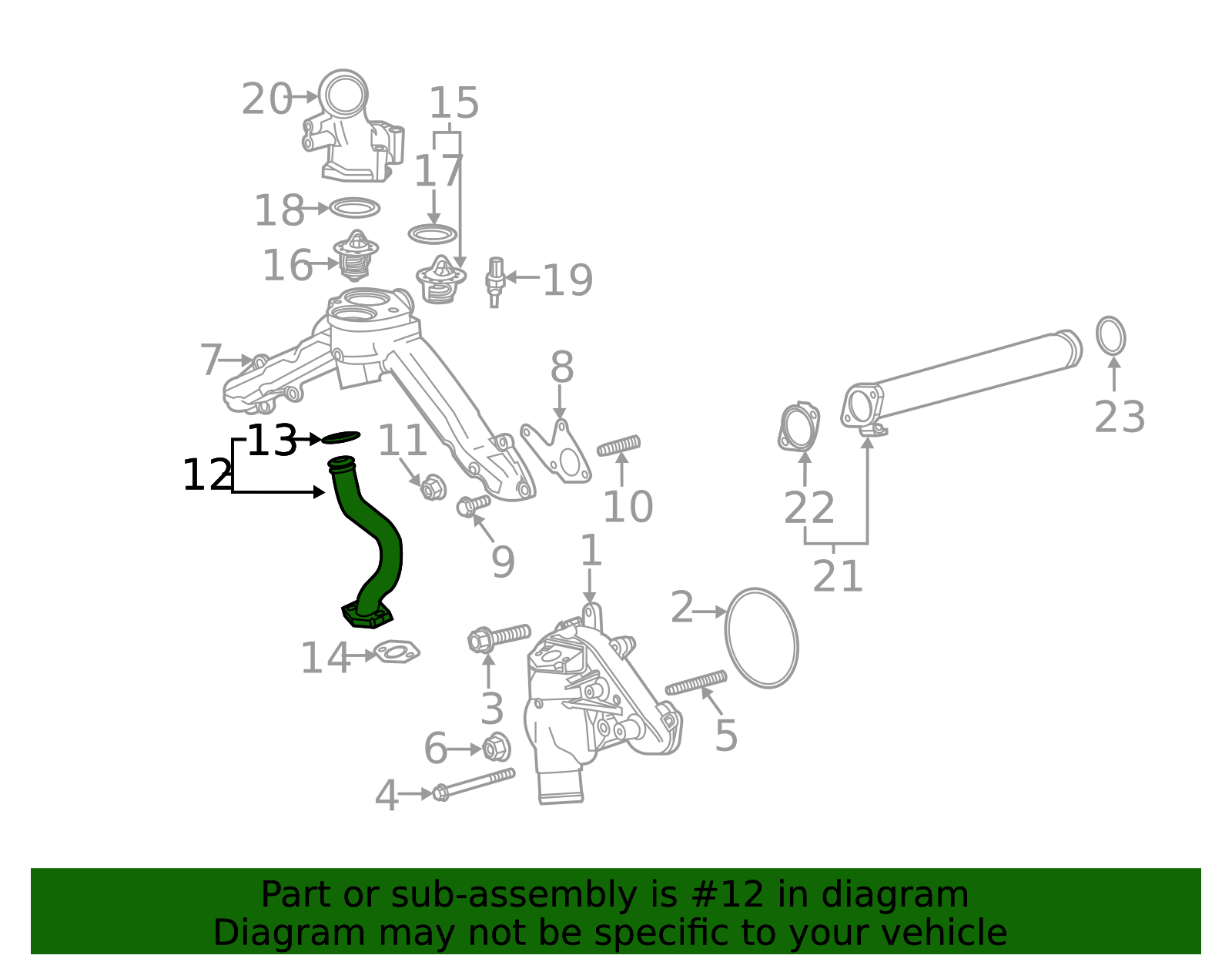 2017-2025 GM Pipe 12737234 GM | GMPartsDirect.com