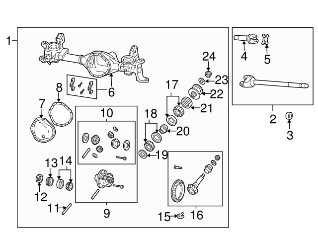 05086696AC - Companion Flange - 2003-2013 Mopar | Mopar Parts Canada
