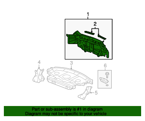 66100-TE0-A00ZZ - Rear Body Panel 2008-2012 Honda Accord | Honda Parts ...