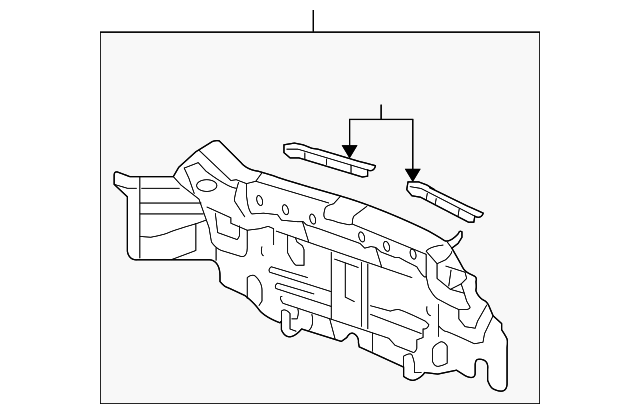 66100-TE0-A00ZZ - Panel, Rear - 2008-2012 Honda Accord | Honda Parts Cheap
