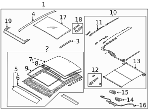 81698-3S010 - Guide 2018-2023 Hyundai | AutoNationParts.com