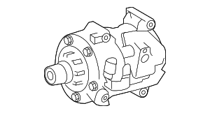 2011-2013 Toyota Highlander A/C Compressor 88320-48280 | Toyota Parts ...