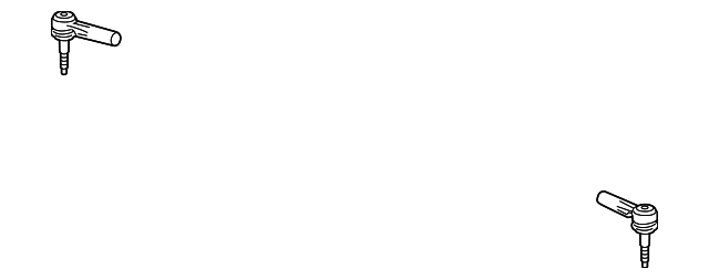 2019-2022 GM Passenger Side Steering Linkage Outer Tie Rod 84721394 ...