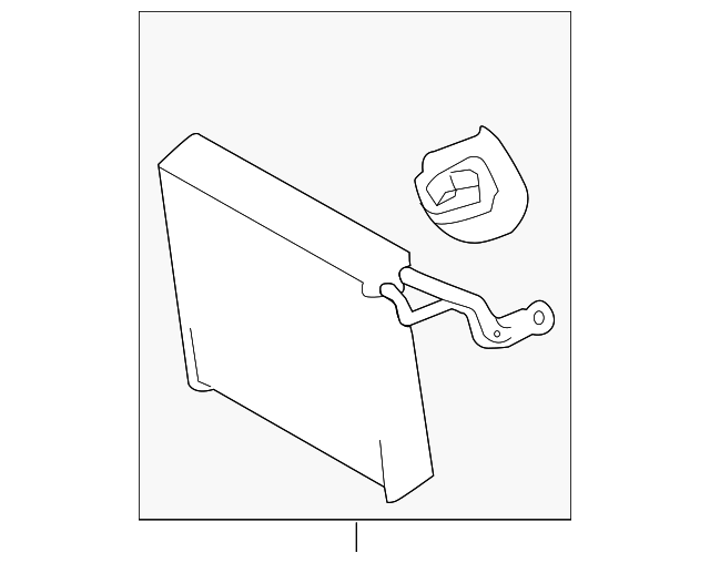 2011-2017 Nissan Quest Evaporator Assembly 27280-1JA0A | TascaParts.com
