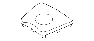 84715-4Z000-NBC - Speaker Grille - 2013-2018 Hyundai Santa Fe Sport ...