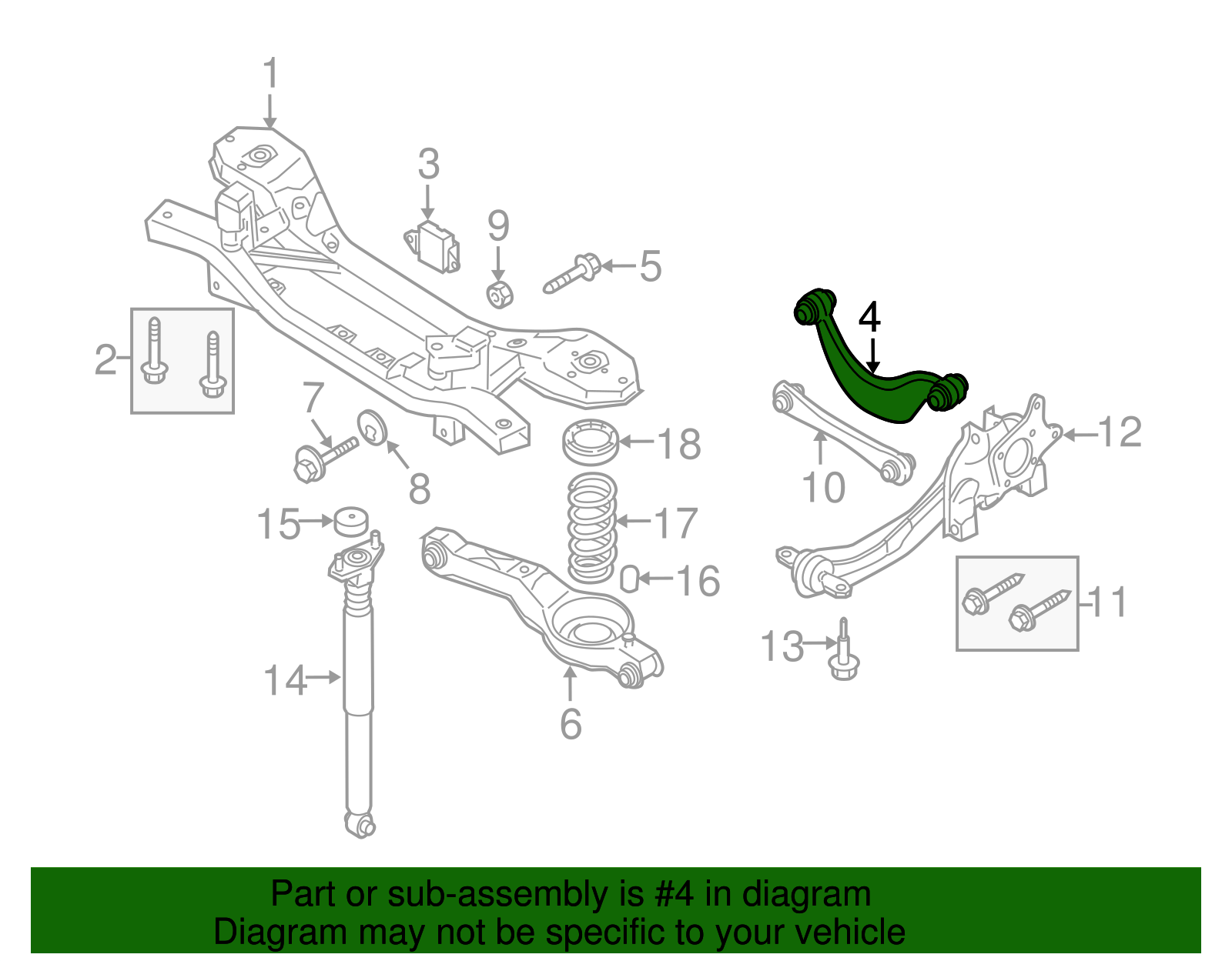 2004-2015 Mazda Upper Control Arm BBM2-28-C10 | OEM Parts Online