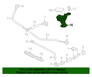 85208-60060 - Headlamp Washer 2013-2015 Toyota Land Cruiser | Bam ...
