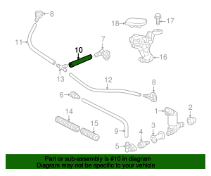 90075-15066 - Washer Hose - 2013-2015 Toyota Land Cruiser | OEM Genuine ...