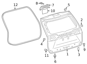 2019-2024 Toyota Lift Gate Plug 90950-01948 | Toyota Parts Center