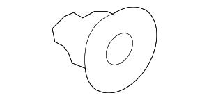 2019-2023 Toyota Weight Retainer 61617-42070 | Toyota Parts