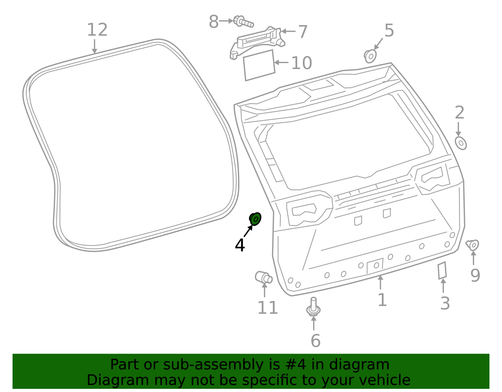 2019-2025 Toyota Lift Gate Plug 90950-01948 | Toyota Parts Center
