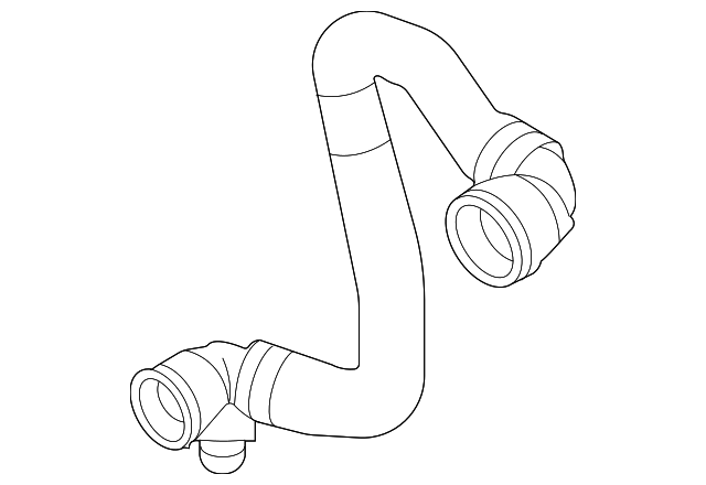 17-12-8-654-821 - Radiator Coolant Hose - 2020-2025 BMW | BMW Parts ...