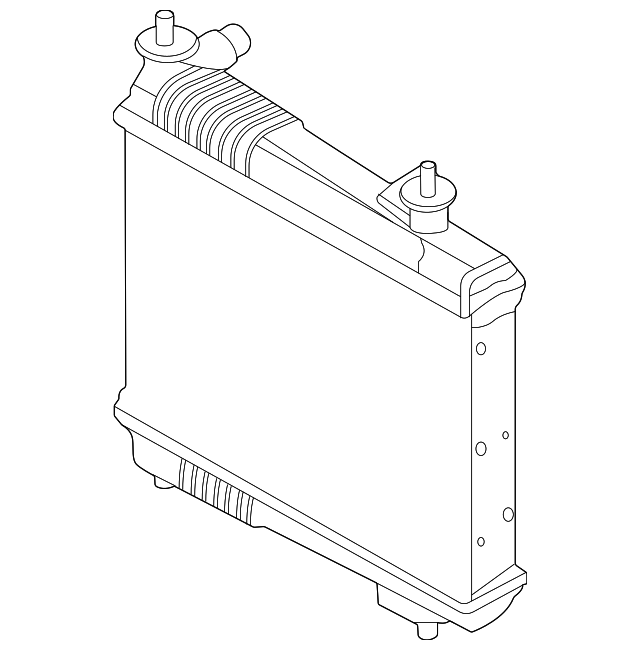 17118672237 - 2019-2024 BMW Auxiliary Radiator (17-11-8-672-237) | BMW ...