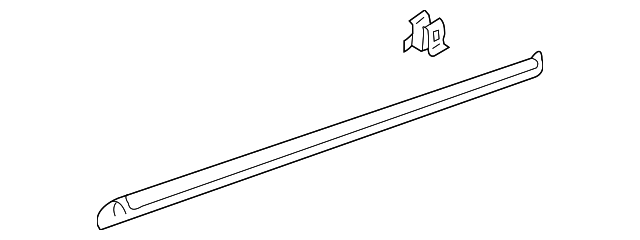 2006-2010 Kia Optima Body Side Molding 87712-2G000 | QuirkParts