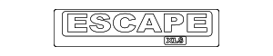 2008-2012 Ford Escape Nameplate 8L8Z-7842528-C | OEM Parts Online