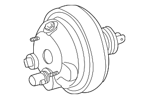 005-430-30-30 - Power Brake Booster 2001-2004 Mercedes-Benz | Mercedes ...