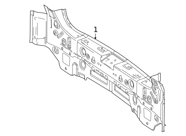 247-640-27-00-64 - Rear Body Panel 2020-2023 Mercedes-Benz | Mercedes ...