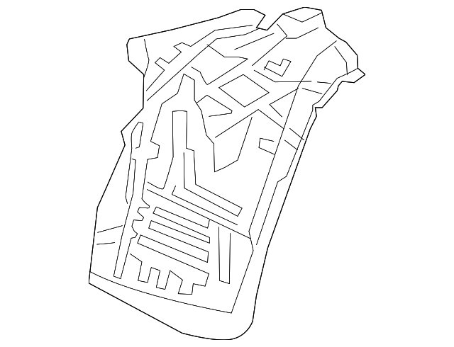 4M0-821-171-AG - Ft Fender Liner 2017-2019 Audi Q7 | Audi OEM Parts