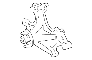16307-0F010 - Mount Bracket 1998-2009 Lexus | Lexus Parts Outlet