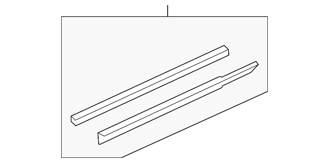 2009-2015 Honda Pilot Weatherstrip 83752-SZA-A21ZA | Honda Factory Parts