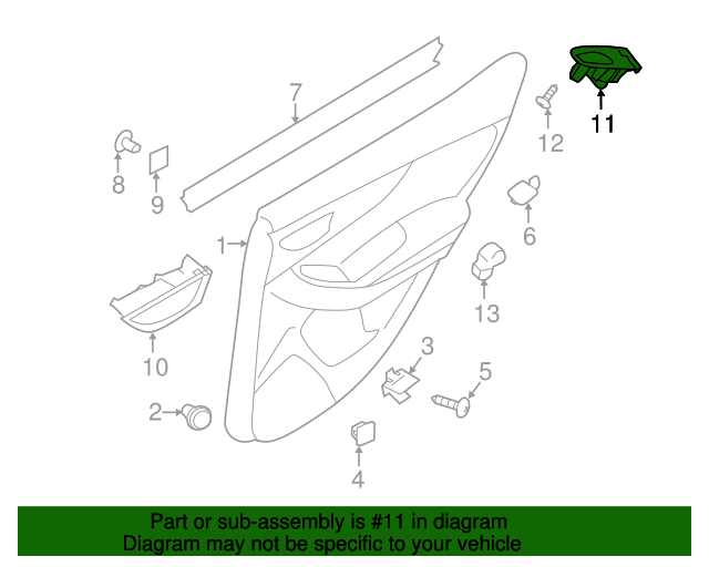 83472FL000 - Switch Bezel - 2017-2022 Subaru | Subaru Parts Deals
