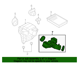 Genuine OEM Air Duct Part# PHD500025 Fits 2005-2009 Land Rover: Up To ...