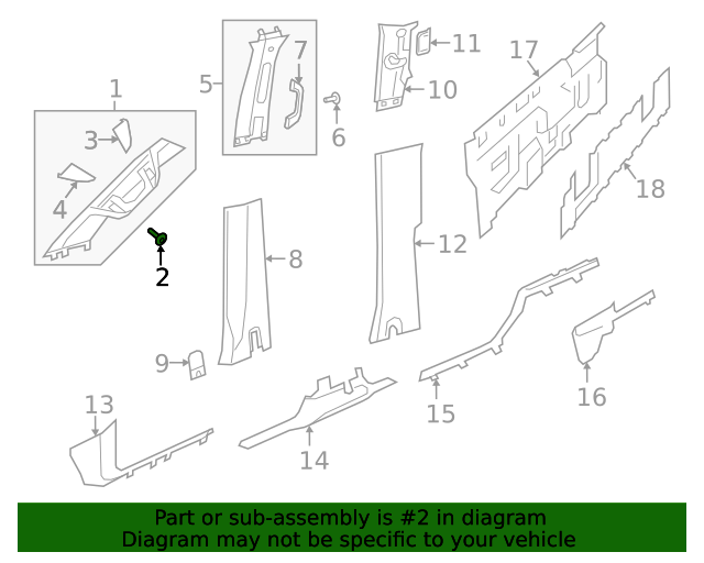 06507610AA - Thermostat Housing Bolt - 2011-2023 Mopar | Mopar Parts Canada