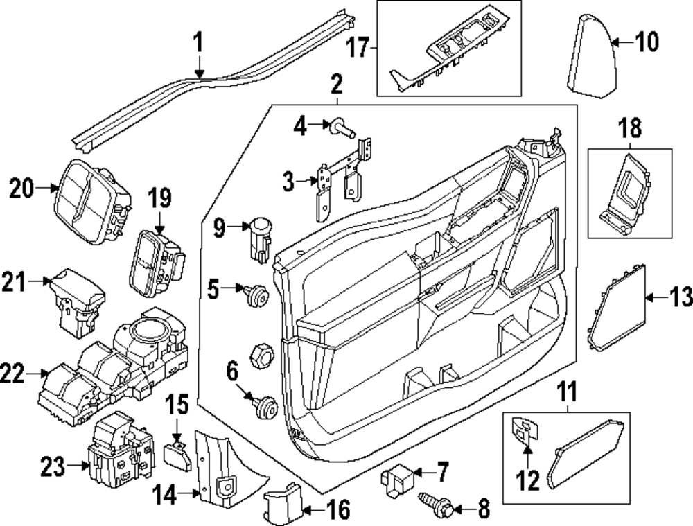 PC3Z-14529-AA - Window Switch 2023-2024 Ford | Big 3 Auto Parts