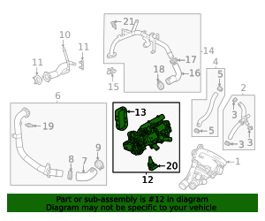 12716827 - Engine Coolant Flow Control Valve 2020-2025 GM | Chevrolet ...