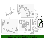 2020-2024 GM Thermostat Bypass Hose 12702515 GM | GMPartsDirect.com