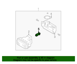 B629C-C9907 - Bulb 1987-2006 Nissan | Nissan Parts & Accessories Online