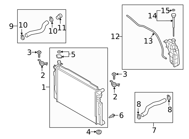 25331-2P044 - Connector Hose Clamp - 1991-2021 Hyundai | Joseph Airport ...