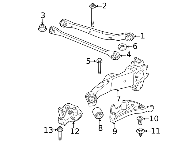 33306895885 - 2016-2024 BMW Upper Control Arm (33-30-6-895-885) | BMW ...