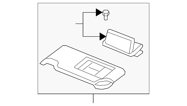 OEM 2012-2013 Honda Fit Sun-Visor Assembly, L *NH556L* (Mirror) (Grayge ...
