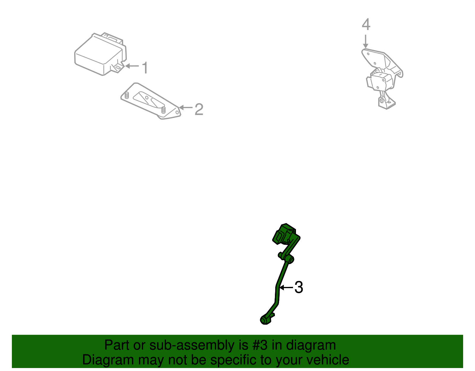 4E0-941-285-G - Level Sensor 2004-2010 Audi | Audi OEM Parts