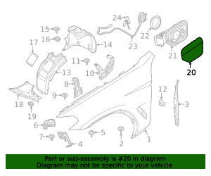 Genuine BMW 41-00-7-405-757 | Loading Door/Flap - Primed | FREE ...