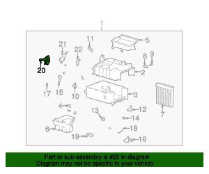 97226-38000 - Actuator - 1999-2006 Hyundai | World OEM Parts Hyundai