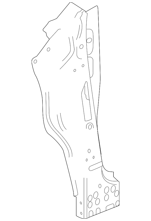 2019-2024 GM Driver Side A-Pillar Outer Panel Reinforcement 84615782 GM ...